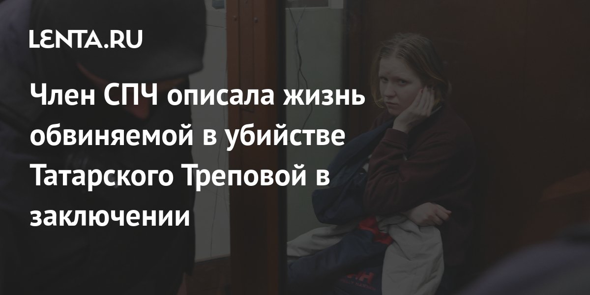 Член СПЧ описала жизнь обвиняемой в убийстве Татарского Треповой в