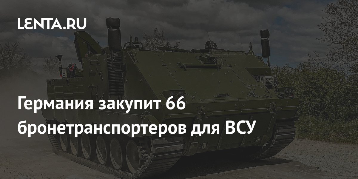 Германия закупит 66 бронетранспортеров для ВСУ: Политика: Мир: Lenta.ru