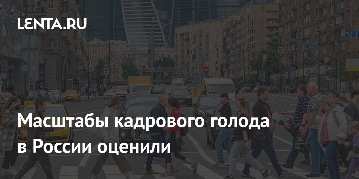 Масштабы кадрового голода в России оценили: Рынки: Экономика: Lenta.ru