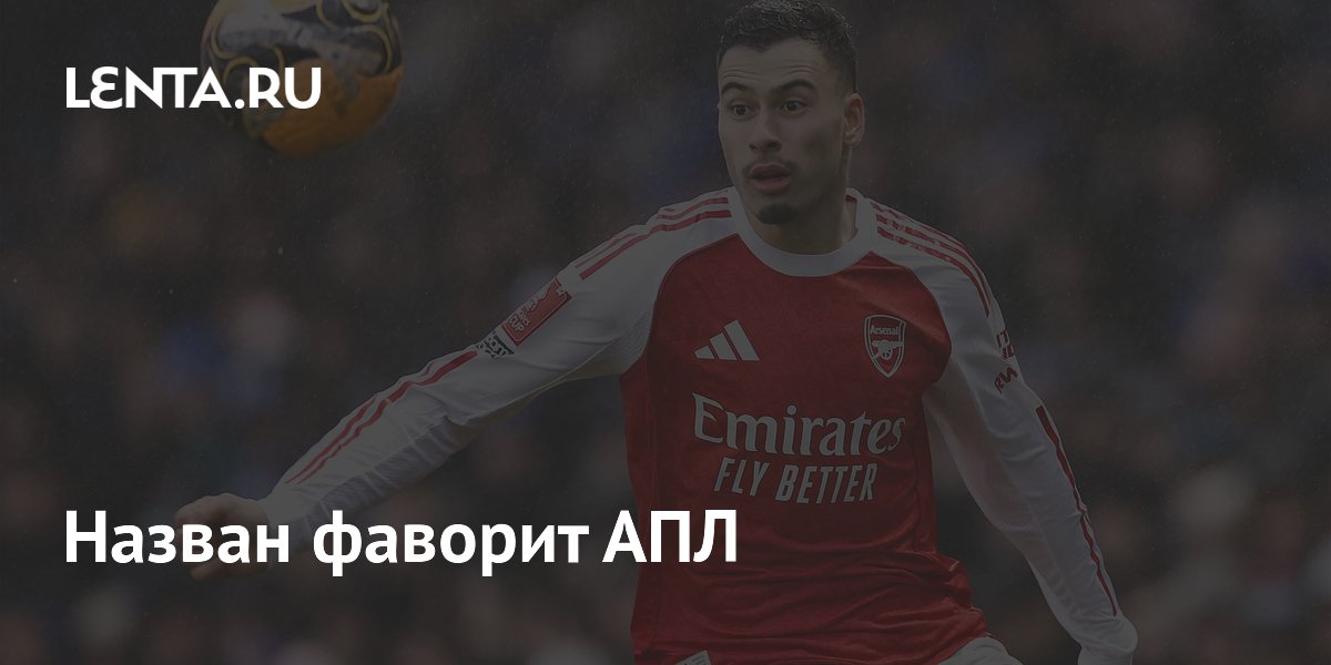Назван фаворит АПЛ: Ставки: Спорт: Lenta.ru